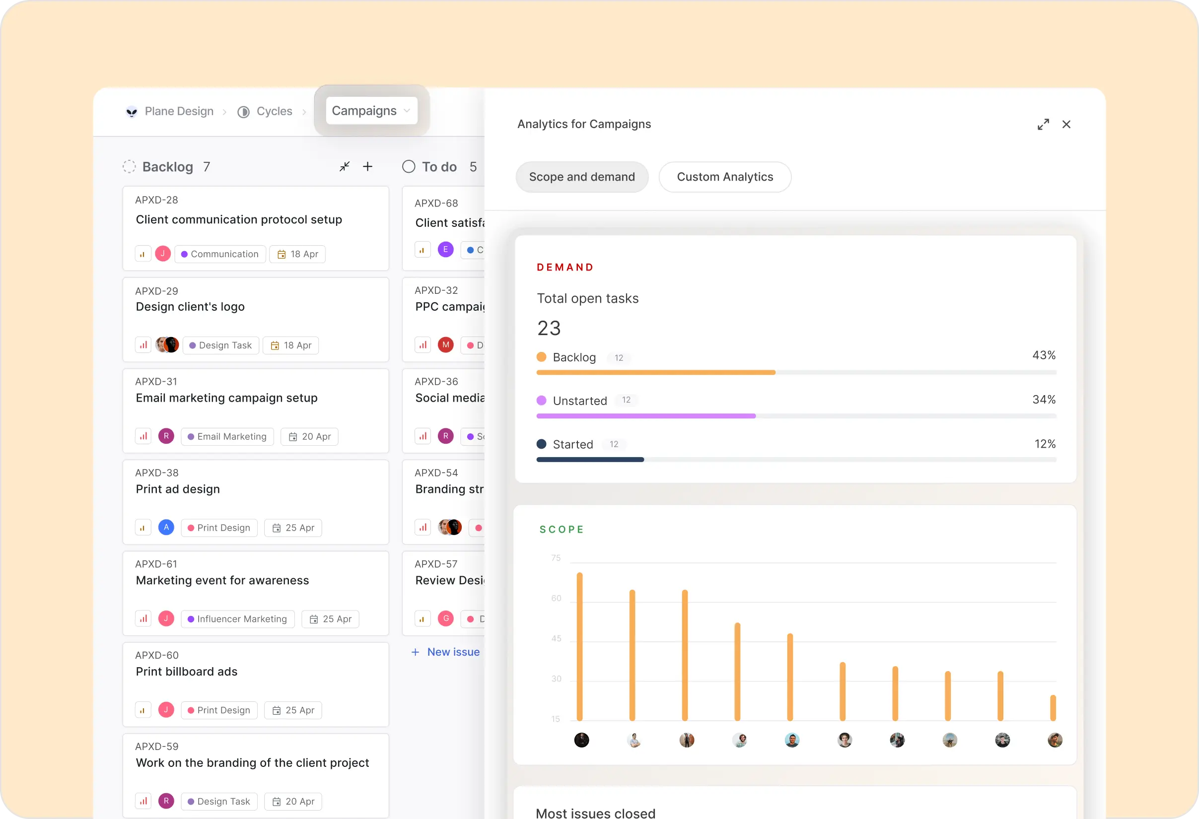 Why marketing and design agencies should switch to Plane