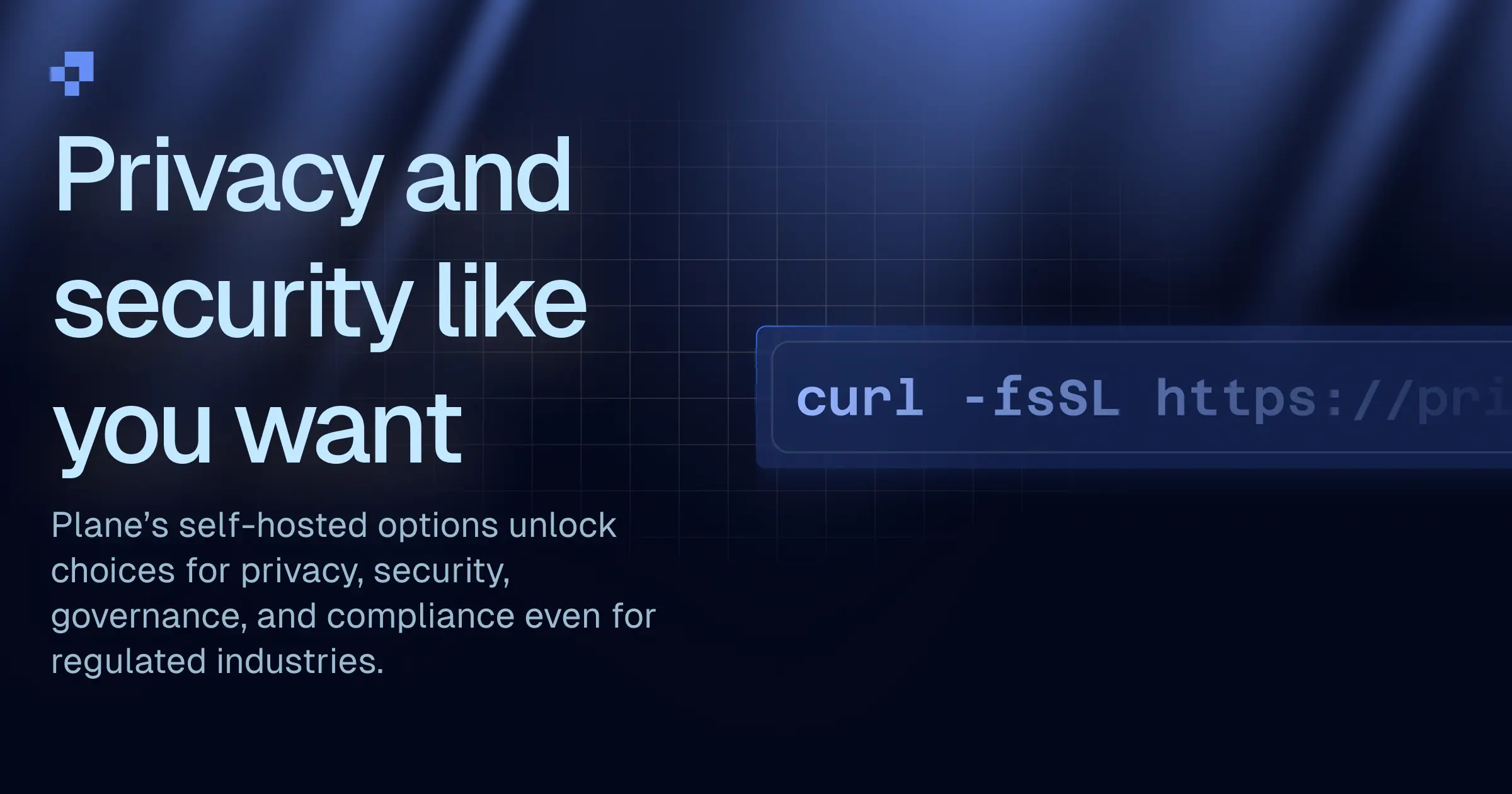 Self Hosted • Plane